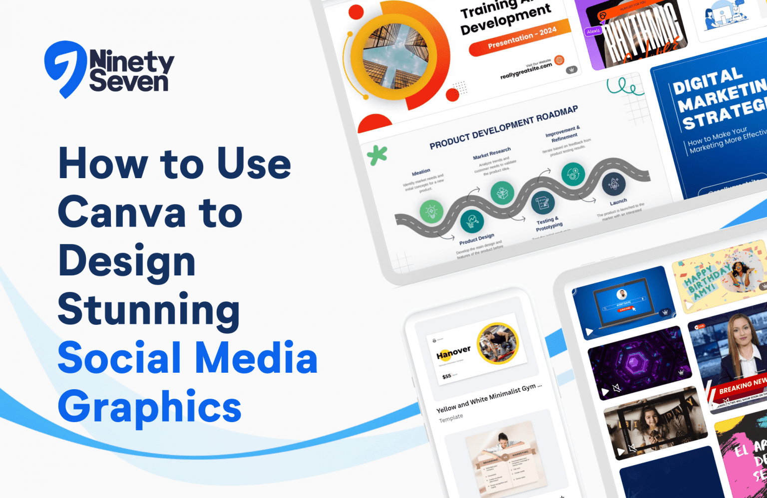 Canva for Social Media: Design Graphics with 97Display