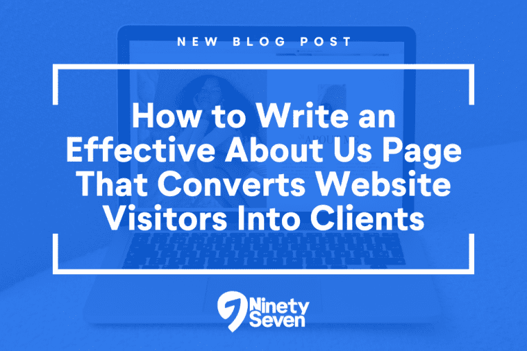 How to Write an Effective About Us Page That Converts | 97Display